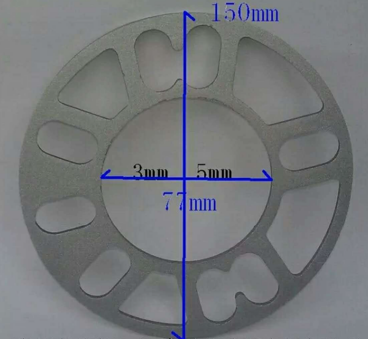 1 X Car Wheel Modification Widening wheel Hub Sheet Universal 3mm 5mm ...