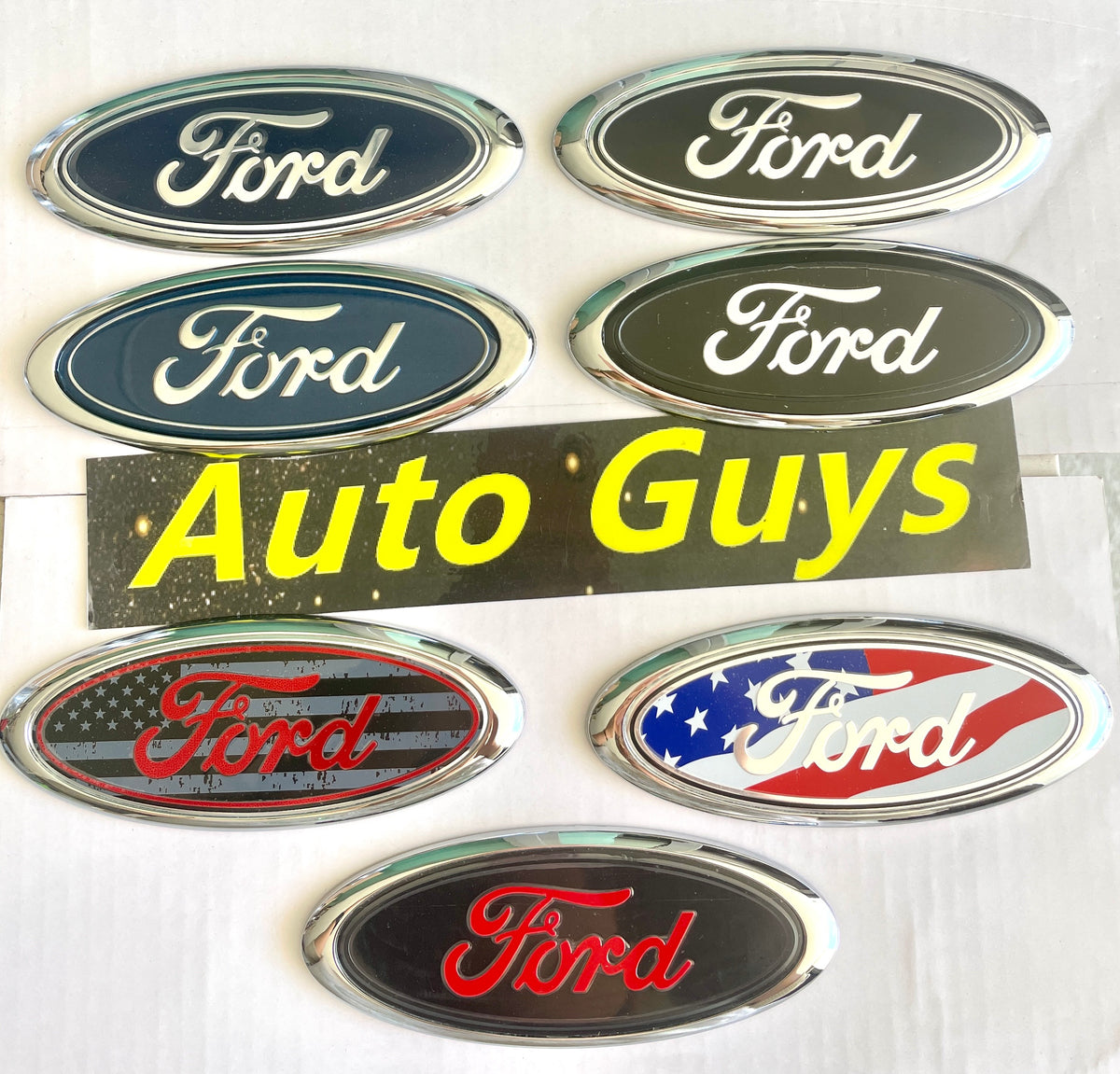 Ford Badge transit oval 150mm X 58mm Emblem Front Rear Boot – Auto Guys ...