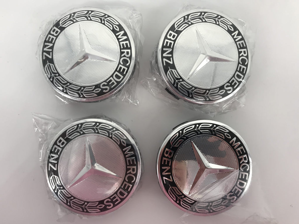New!!! 74mm-75mm OEM MERCEDES BENZ Wheel Center Caps Hub Badge – Auto ...