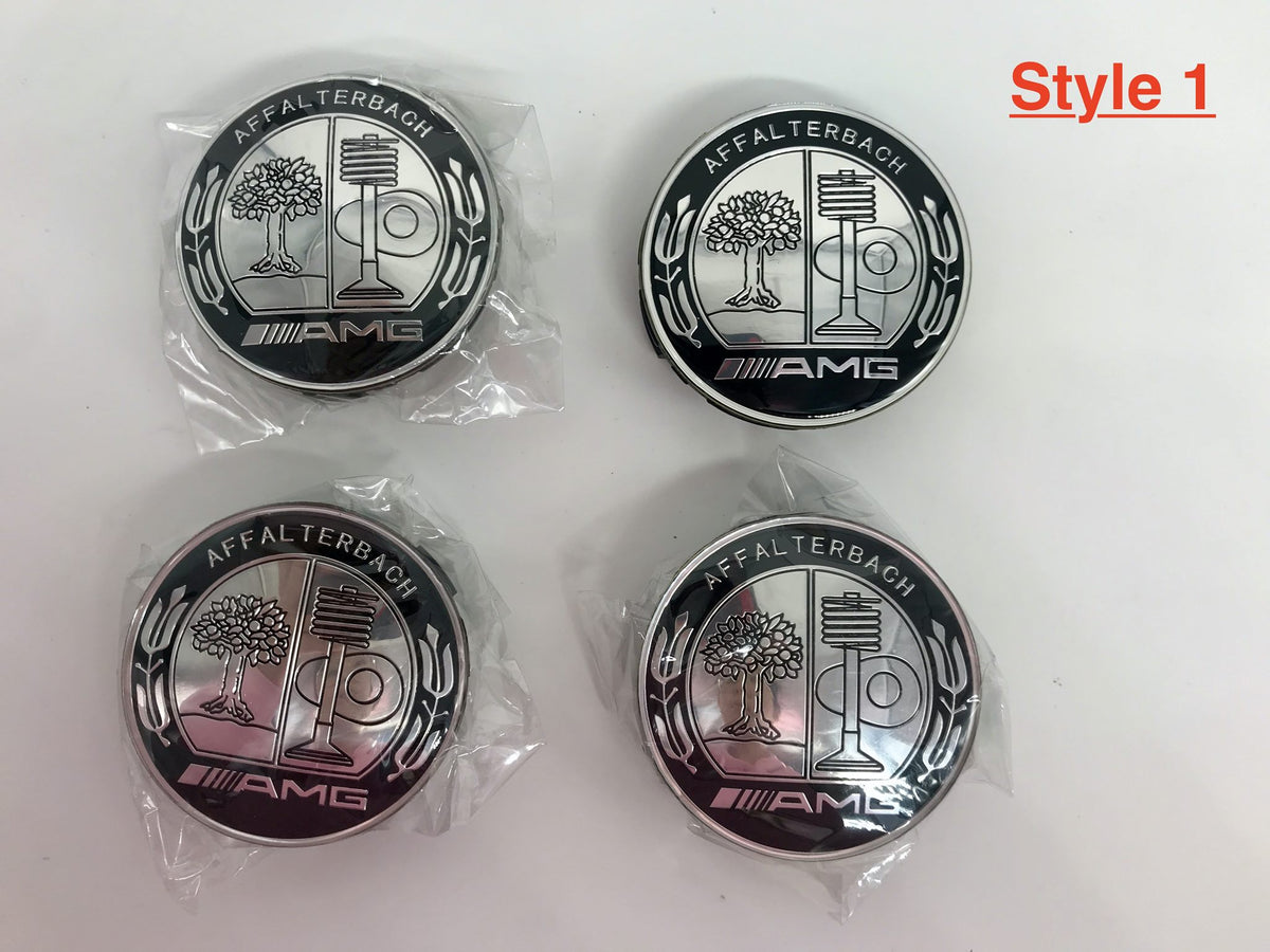Set of 4 Mercedes Benz AMG Emblem for alloy wheels 75mm – Auto Guys Group