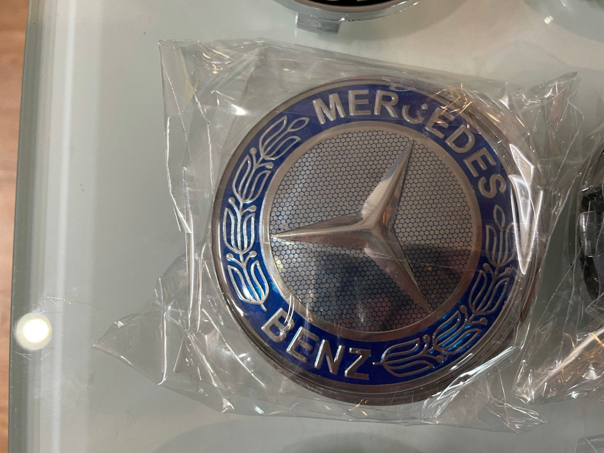4PCS Mercedes- Benz Wheel Center Caps 59mm 60mm For W202 W203 W204 W20 ...