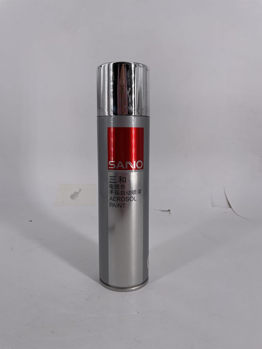 SANO fast dry auto Aerosol spray paint CHROME 350ml 208G – Auto Guys Group