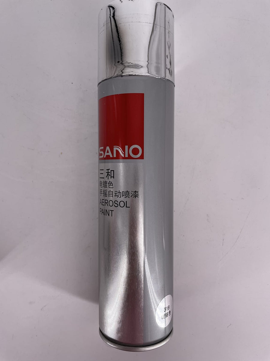 SANO fast dry auto Aerosol spray paint CHROME 350ml 208G – Auto Guys Group