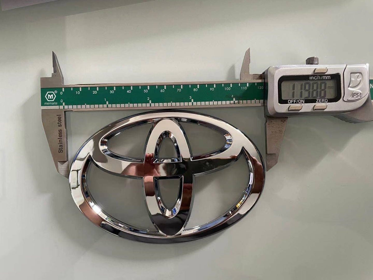 Toyota Badge 120mm x 83mm ( also have 57mm ,140mm,160mm) – Auto Guys Group