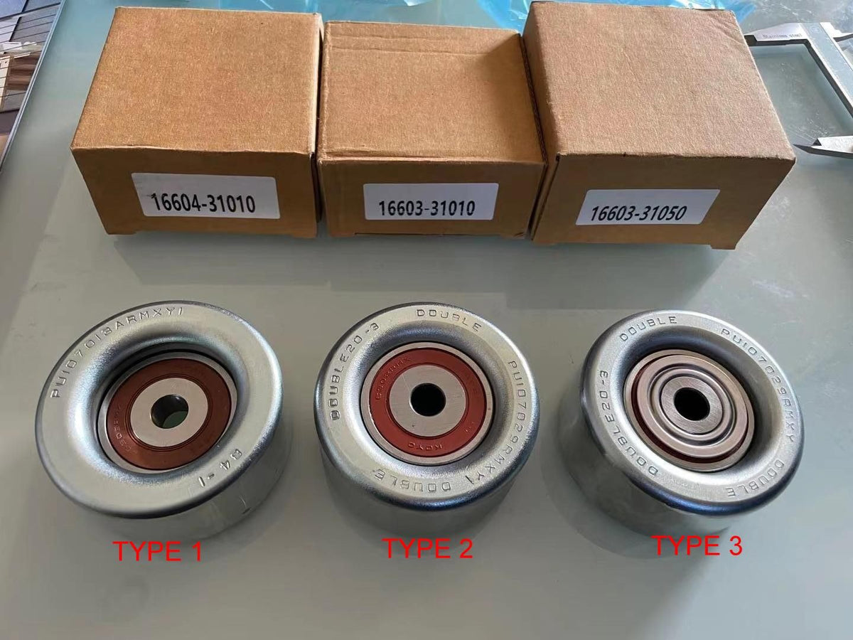 Petrol Toyota Hiace Hilux Prado Mark-x Camry TR GR Engine IDLER PULLEY ...